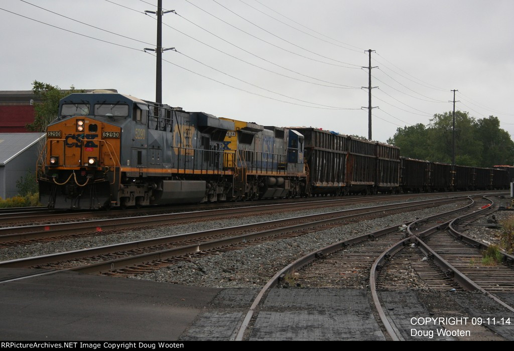 CSXT's Q385